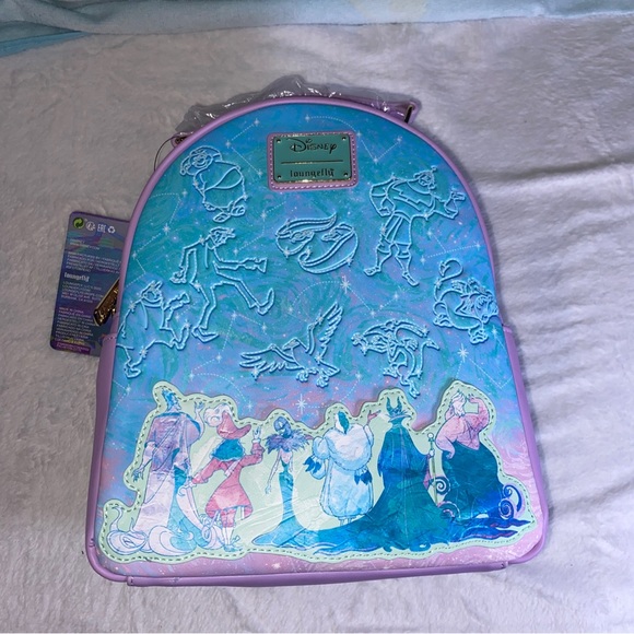 Loungefly | Bags | Disney Villain D23 Constellation Mini Backpack ...